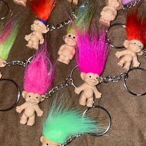 Accessories | Troll Keychains Y2k Cute Unique | Poshmark